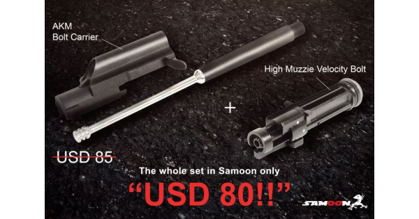 AKM Bolt Carrier + High Muzzle Velocity Bolt