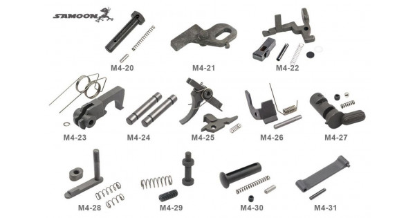 M4 Parts Inside Lower Receiver